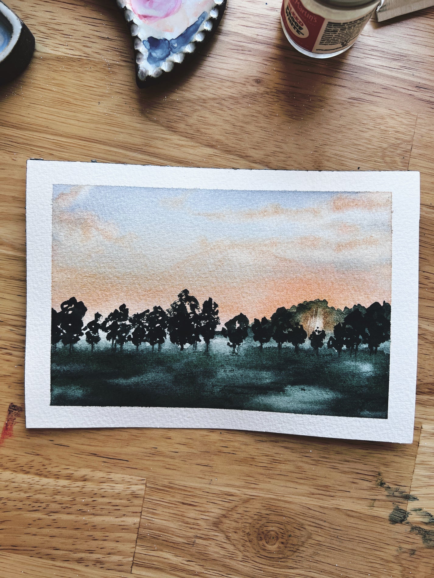 Intermediate Watercolor Landscapes With Kolbie Blume – Let's Get Artsy