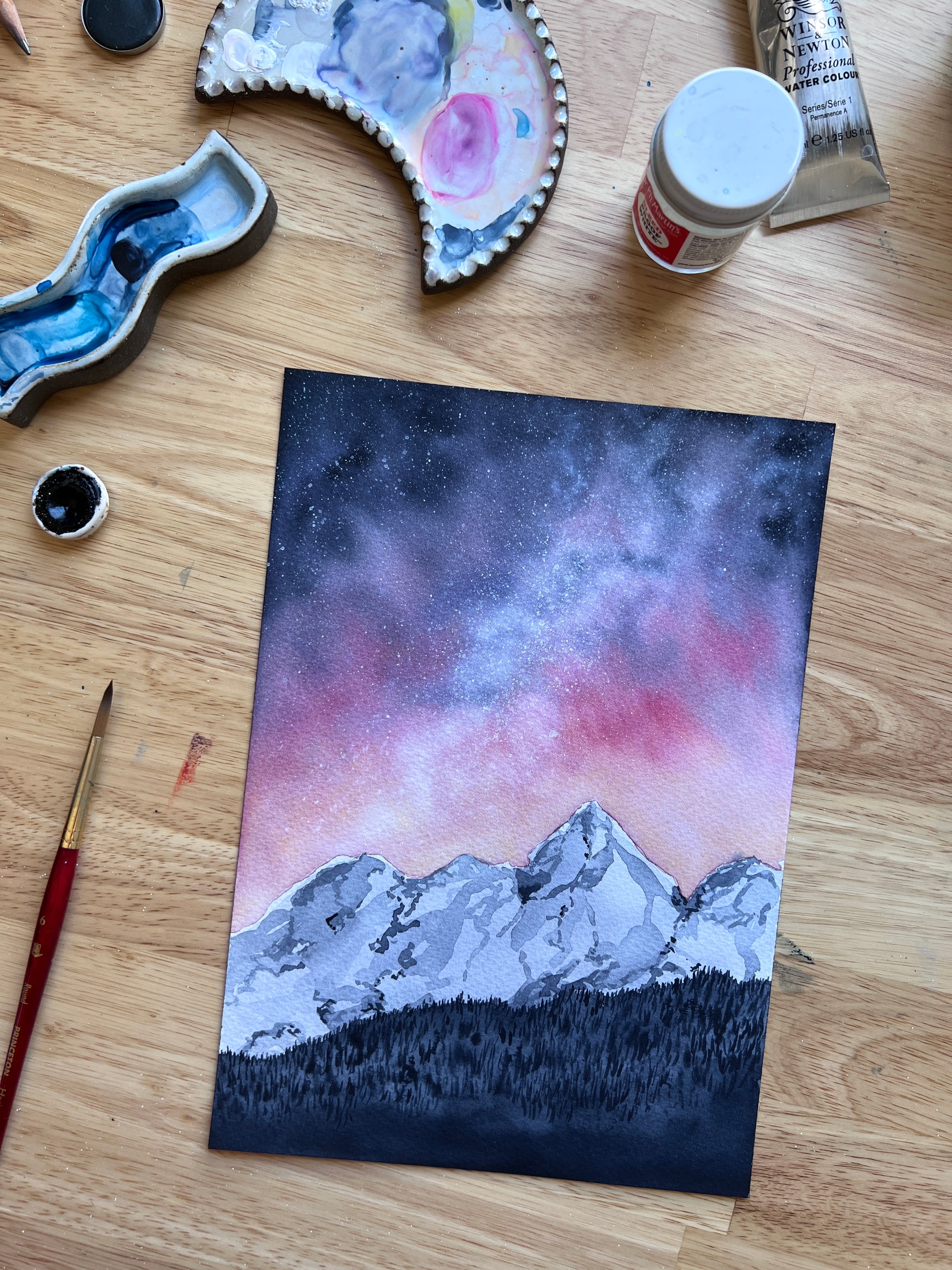 Watercolor Landscapes For Beginners With Kolbie Blume – Let's Get Artsy