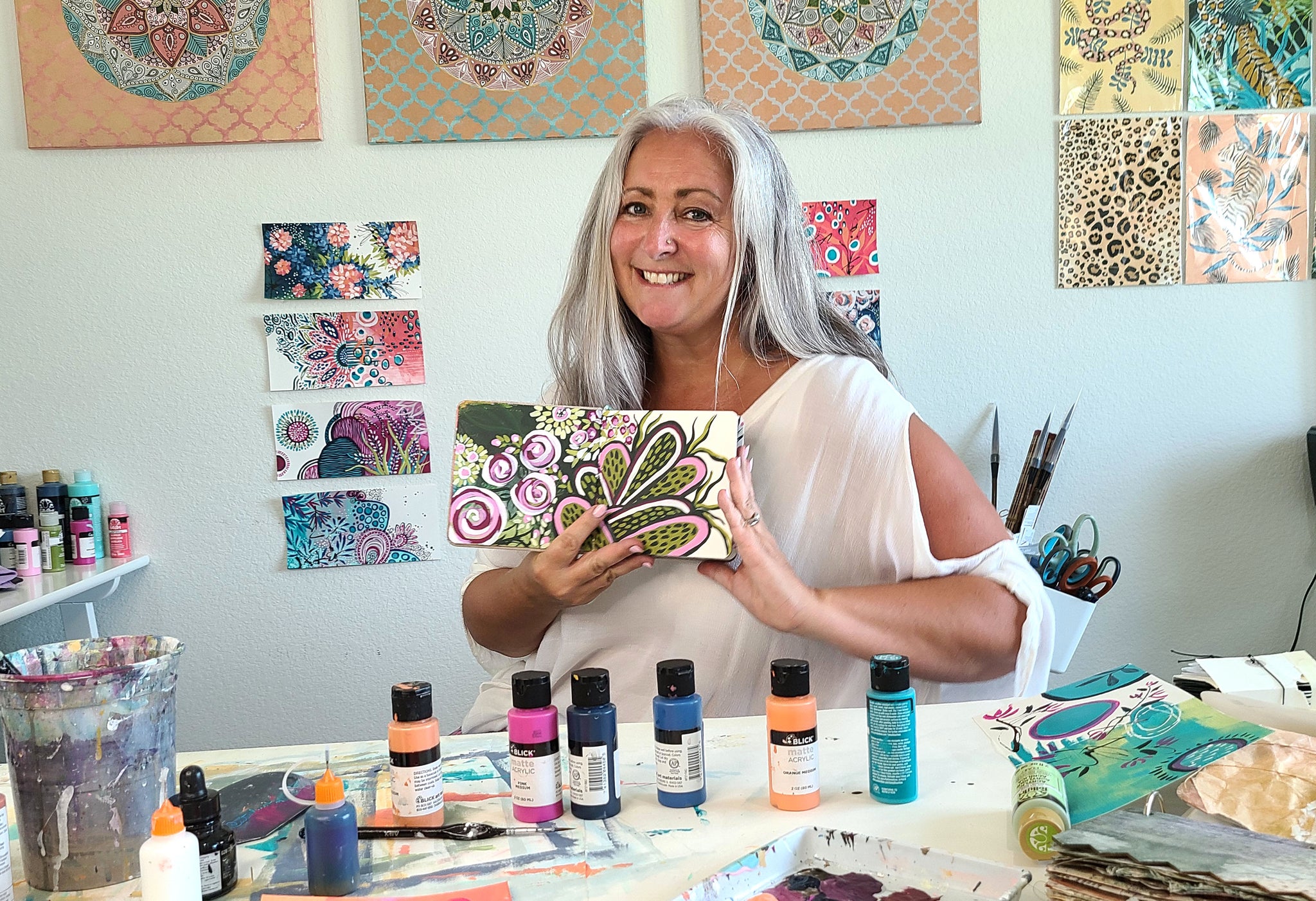 Journey With Color Through Pocket Sized Paintings - With Yvette St. Am ...